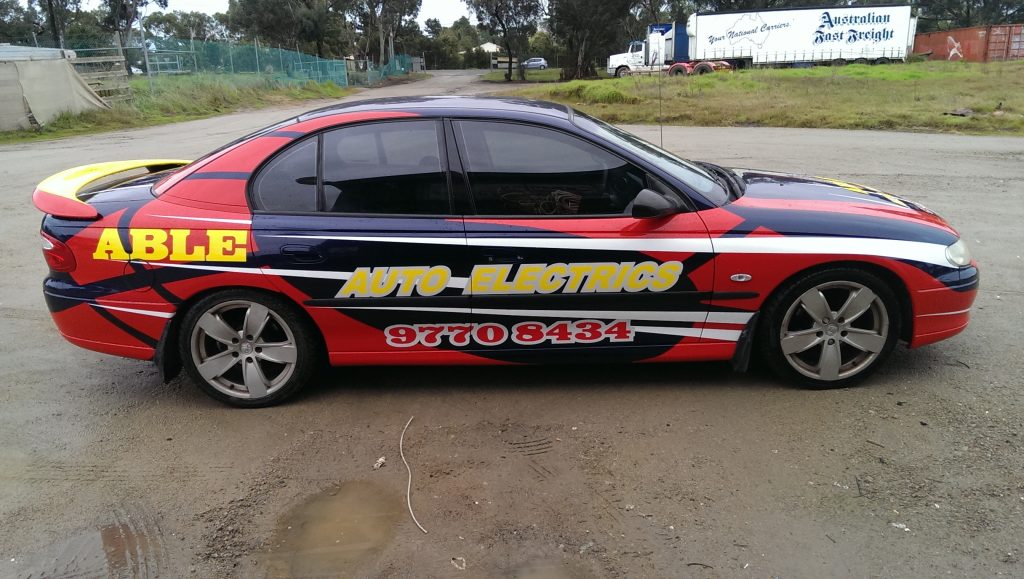 Cars sign writing | Signwriter Mornington , Frankston, Hastings ...